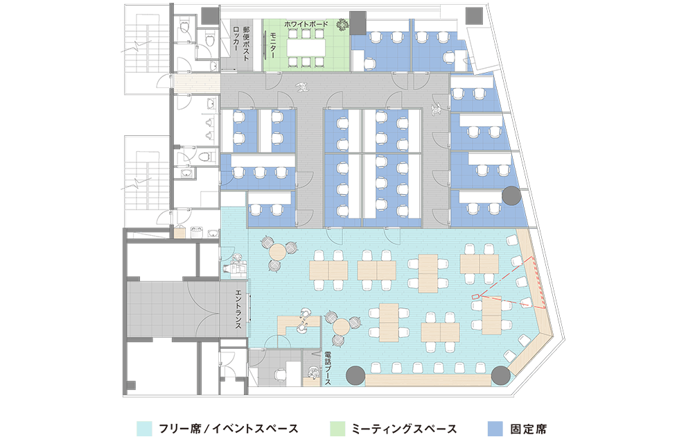 fabbit銀座 | fabbit バーチャルオフィス・コワーキングスペース・シェアオフィス日本最大級ブランド
