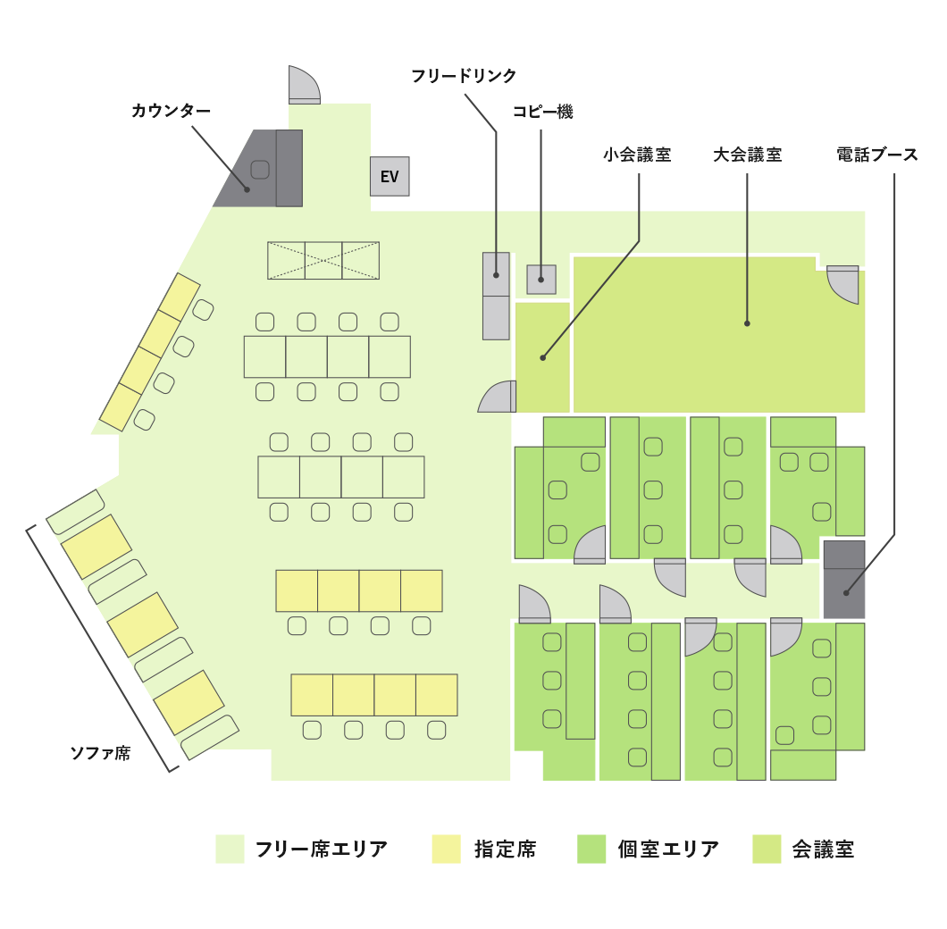 fabbit八王子 | fabbit レンタルオフィス・コワーキングスペース・バーチャルオフィスの日本最大級ブランド